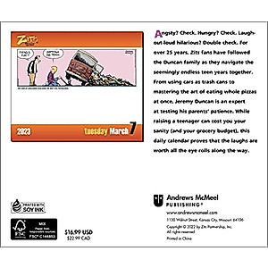 Zits 2023 Day-to-Day Calendar