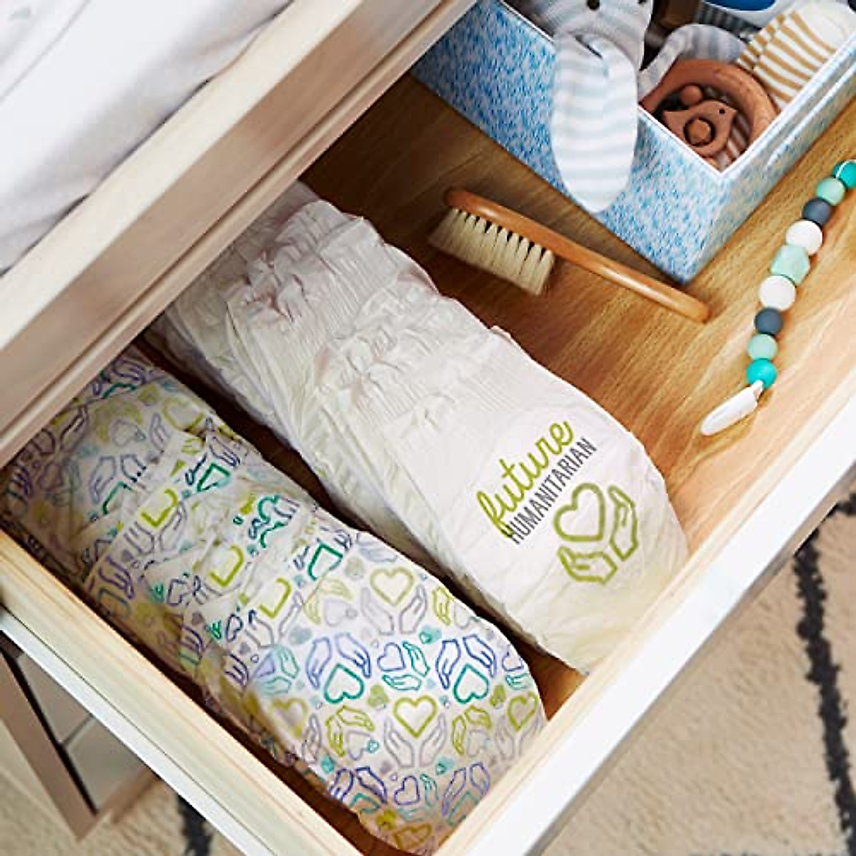 Seventh Generation Baby Diapers Size 1 Sensitive Protection Free & Clear Size 1, 80 Count (Pack of 1)