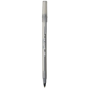 Bic Ballpoint Stick Pens (BICGSF11BK)