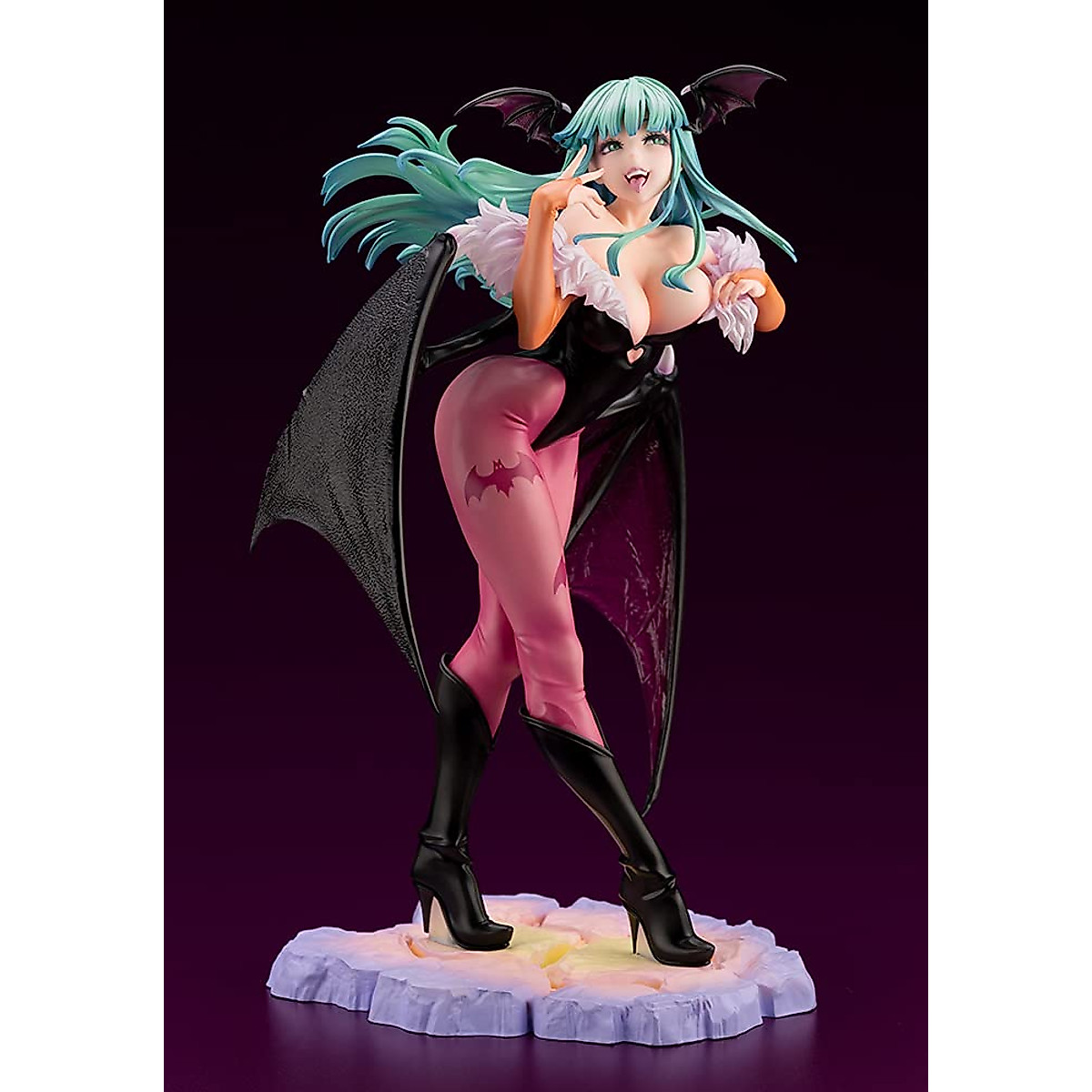 Kotobukiya Darkstalkers: Morrigan Bishoujo Statue,Multicolor