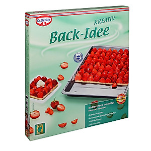 Dr.Oetker "Back-Idee" Adjustable Baking Sheet, 12.99" x 14.57-20.47", Black