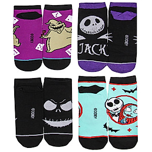 Disney Nightmare Before Christmas 12 Days of Socks Ankle and Crew Character Designs 12 Pair Socks Box Set