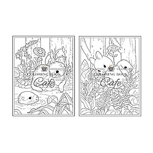 Baby Animals Coloring Book: An Adult Coloring Book Featuring Super Cute and Adorable Baby Woodland Animals for Stress Relief and Relaxation Vol. I