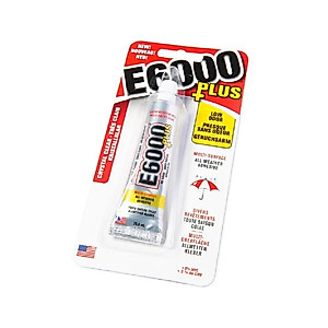 Eclectic 570110, Clear 0.9 Fl Oz E6000+Plus Multipurpose Adhesive-0.9oz, 0.9 oz