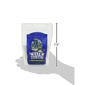 Celtic Sea Salt, Fine Ground Resealable Bag, 8 oz