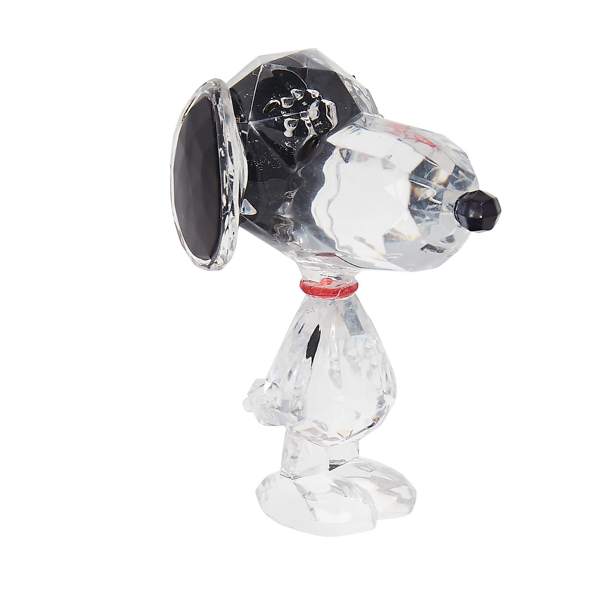 Enesco Facets Peanuts Snoopy The Dog Figurine, 3.25 Inch, Multicolor