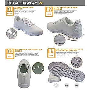 Showudesigns Women's Sneaker Comfortable Outdoor Walking Running Sport Shoes for Teen Girls Corgi Black