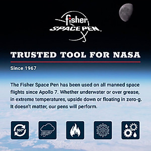 Fisher Space Pen Point Pressurized Refill, Black Bold (SPR4B)