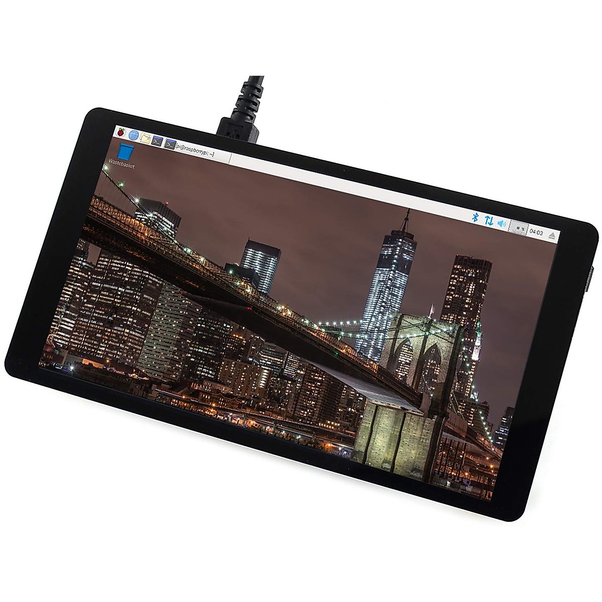 waveshare 5.5inch HDMI AMOLED Display 1080x1920 Resolution Capacitive Touch Screen with Toughened Glass Cover 6H Hardness for Raspberry Pi 4B/3B+/3B/2B/Zero/Zero W and Jetson Nano,PC,Multi Systems