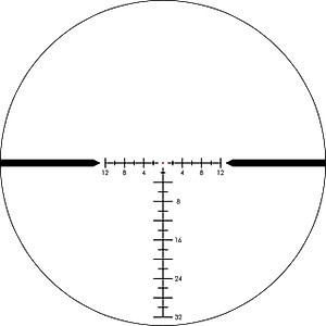 Vortex Optics Razor HD LHT 3-15x42 Second Focal Plane Riflescope - HSR-5i Reticle (MOA), Black