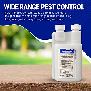 Fipronil-Plus-C Professional Concentrate Insecticide - Indoor Use, Eliminates Bugs, Ants, Roaches, and More, Easy Mix and Apply, Lasting Home and Outdoor Protection, 16 oz