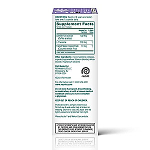 NEURIVA Destress Brain Supplement for Focus, Concentration & Accuracy with L-Theanine for Relaxation & Everyday Stress Reduction and Melon Concentrate to Help Fight Oxidative Stress, 30ct Capsules