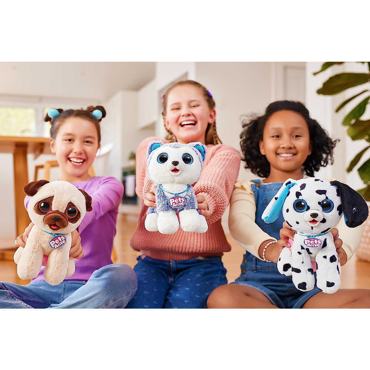 Pets Alive Pooping Puppies (Husky) by ZURU Surprise Puppy Plush, Ultra Soft Plushies, Interactive Toy Pets, Electronic Pet Puppy for Girls and Children