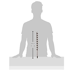 IRWIN 4935572 Ship Auger Bits, 1-1/16" x 17", Silver