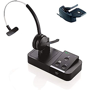 Jabra Pro 9450 Wireless Headset Bundle with Lifter and Renewed Headsets Stress Ball (Renewed)