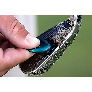 MUXSAM Pocket Golf Club Groove Brush Mini Golf Club Brushes Portable Soft D-Brush 5-Pack Color Random for Cleaning Golf Heads Golf Ball Shoes