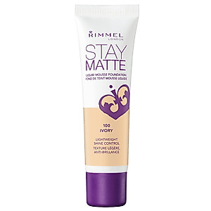 Rimmel Stay Matte Foundation, Ivory, 1 Fl Oz (Pack of 2)