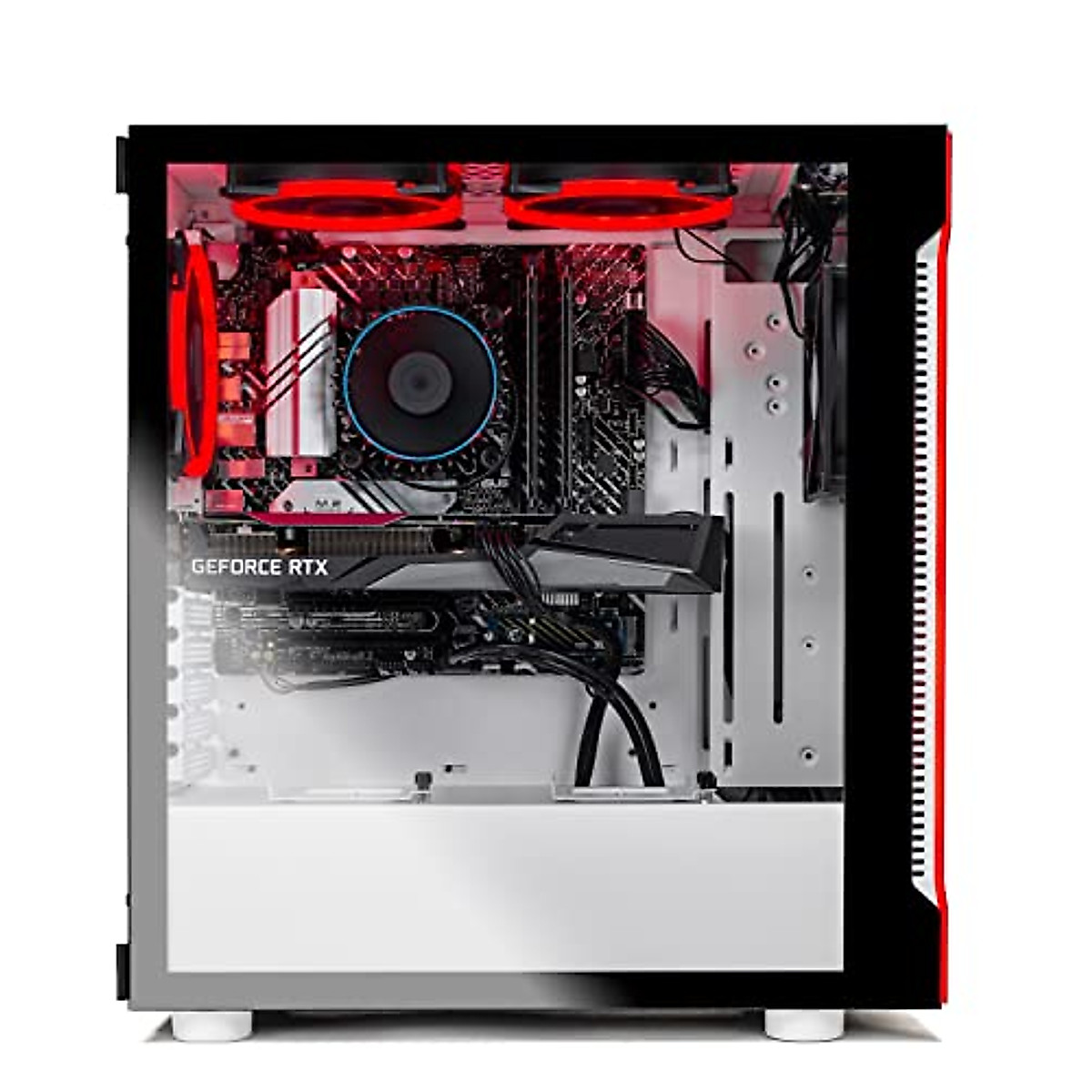 Skytech Gaming Skytech Archangel Gaming PC Desktop – Intel Core i5 12400F 2.5 GHz, RTX 3060, 1TB NVME SSD, 16G DDR4 3200, 600W Gold PSU, AC Wi-Fi, Windows 11 Home 64-bit