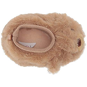 Little Me Baby Newborn Slippers, Bear, 0-6 Months