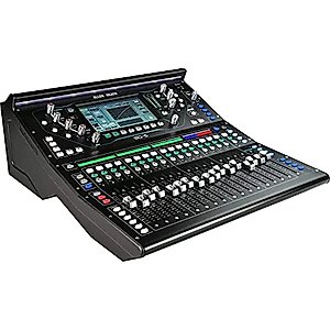 Allen & Heath SQ-5 Digital Mixer, 48 Input Channels, 7" Capacitive Touchscreen, Automatic Mic Mixing, 32×32 USB Audio Interface, Black
