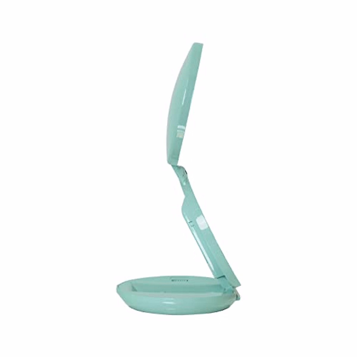 Zadro 4.5" Round LED Compact Mirror 10X/1X Travel Mirror with Lights and Magnification 3 AAA Batteries LED Makeup Mirror