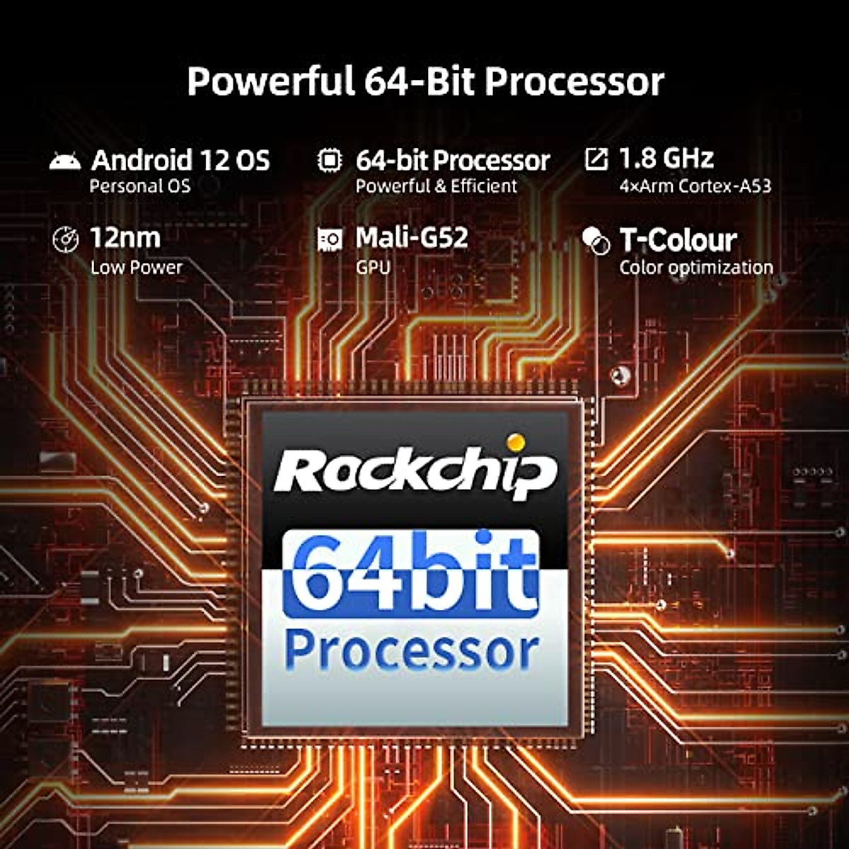 TECLAST 10.1 inch Tablets Android 12, 4GB RAM+64GB ROM(TF 1TB), P25T Wi-Fi 6 Android Tablet, 2.4G/5G WiFi, 1.8Ghz Quad-core CPU, 800x1280 IPS, Bluetooth 5.0, Dual Cameras, 6000 mAh, Stereo, Type-C