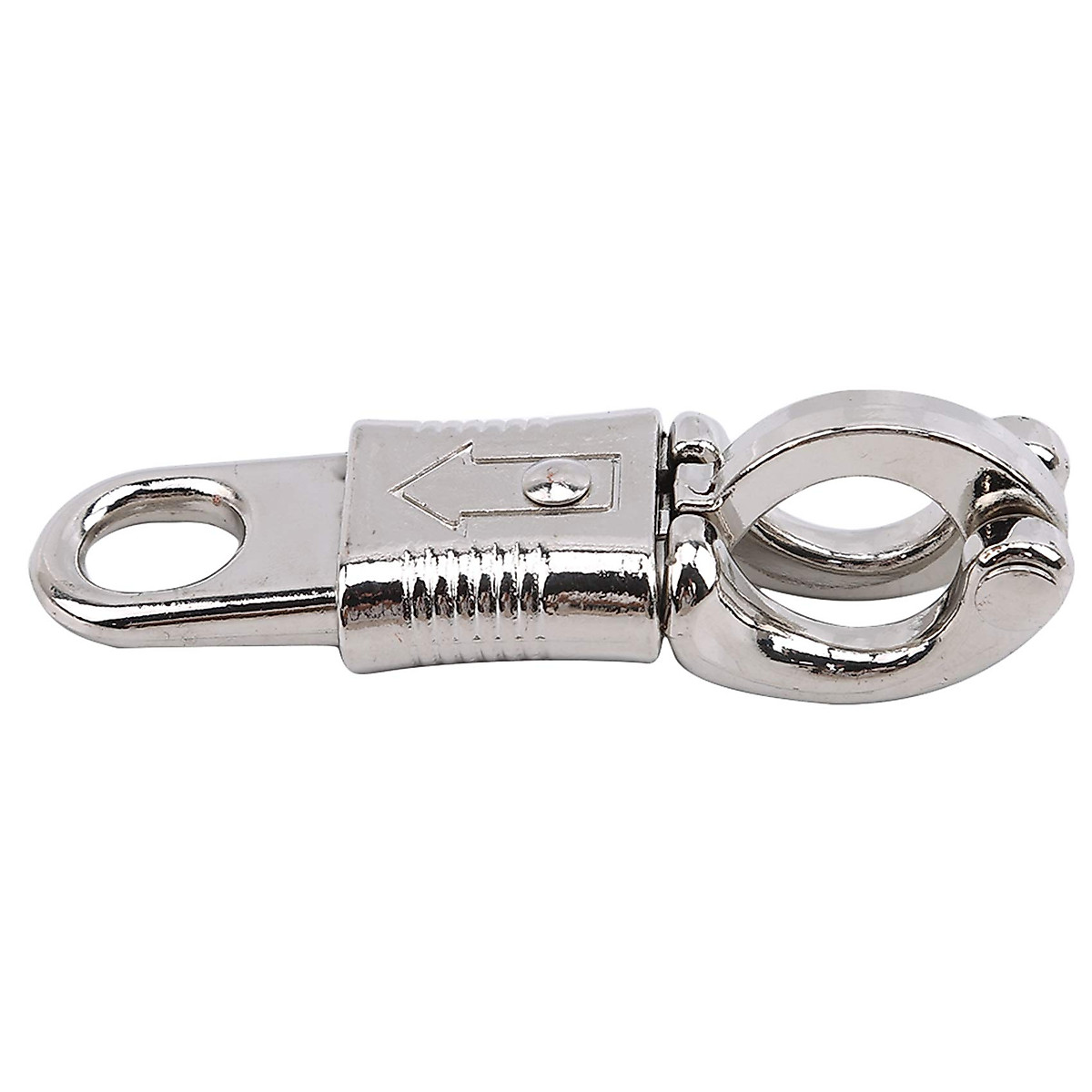 MOONRING Horse Panic Clip Buckle Quick Release Panic Hook Snap Outdoor Sports Accessories, Silver