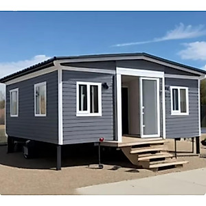 Prefab Modular 2 Bedroom Bathroom Kitchen House Modular Tiny Kit Set Cabin Homes Container House for Sale