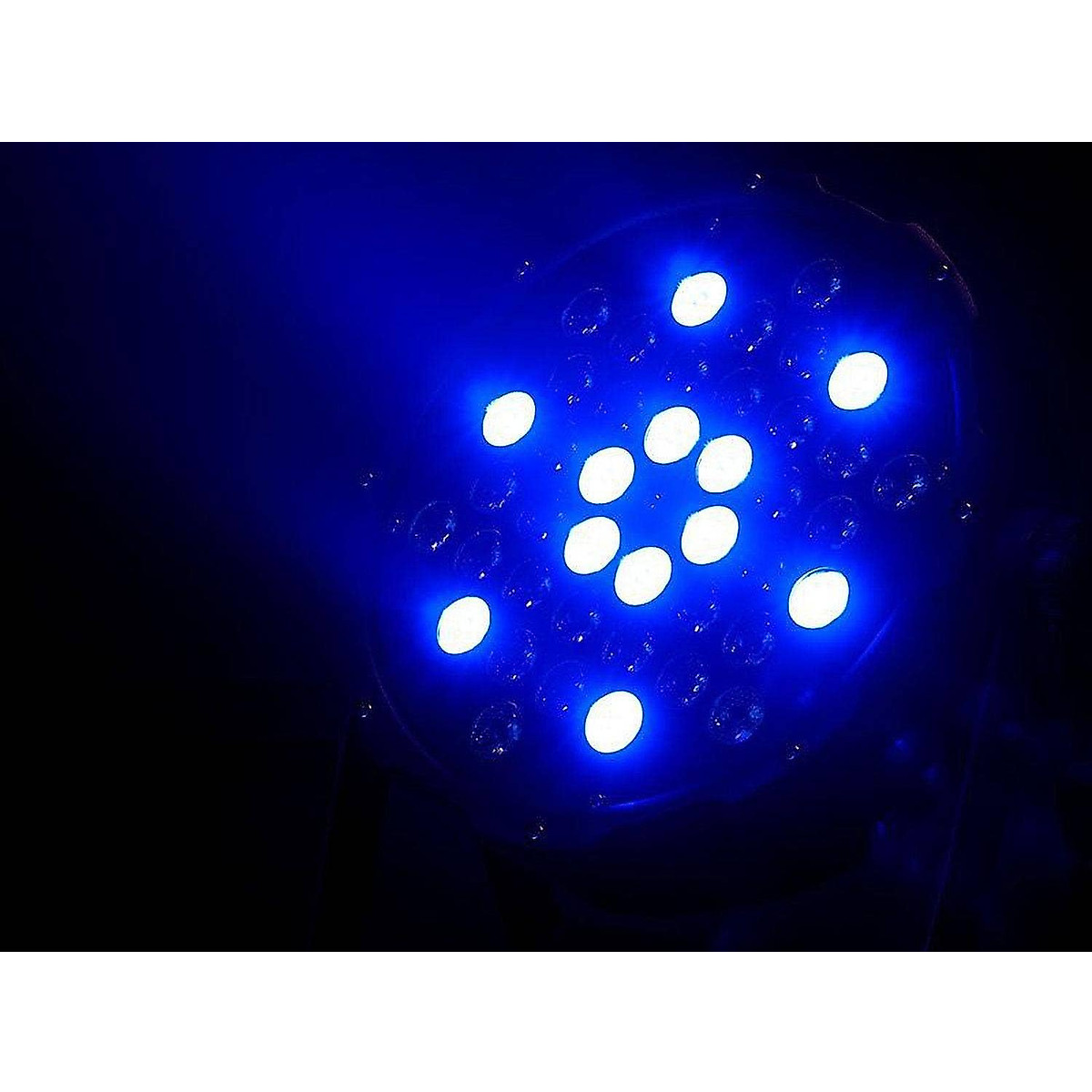 Eliminator 42x1W LED Fixture with 25-Degree Beam Angle (LP 42 RGBW) Black