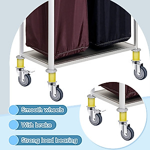 4 Pieces Work Table Caster Wheel Expanding Stem Caster Wheels Set of 4 Stainless Table Casters for Commercial Kitchen Prep Tables Worktable