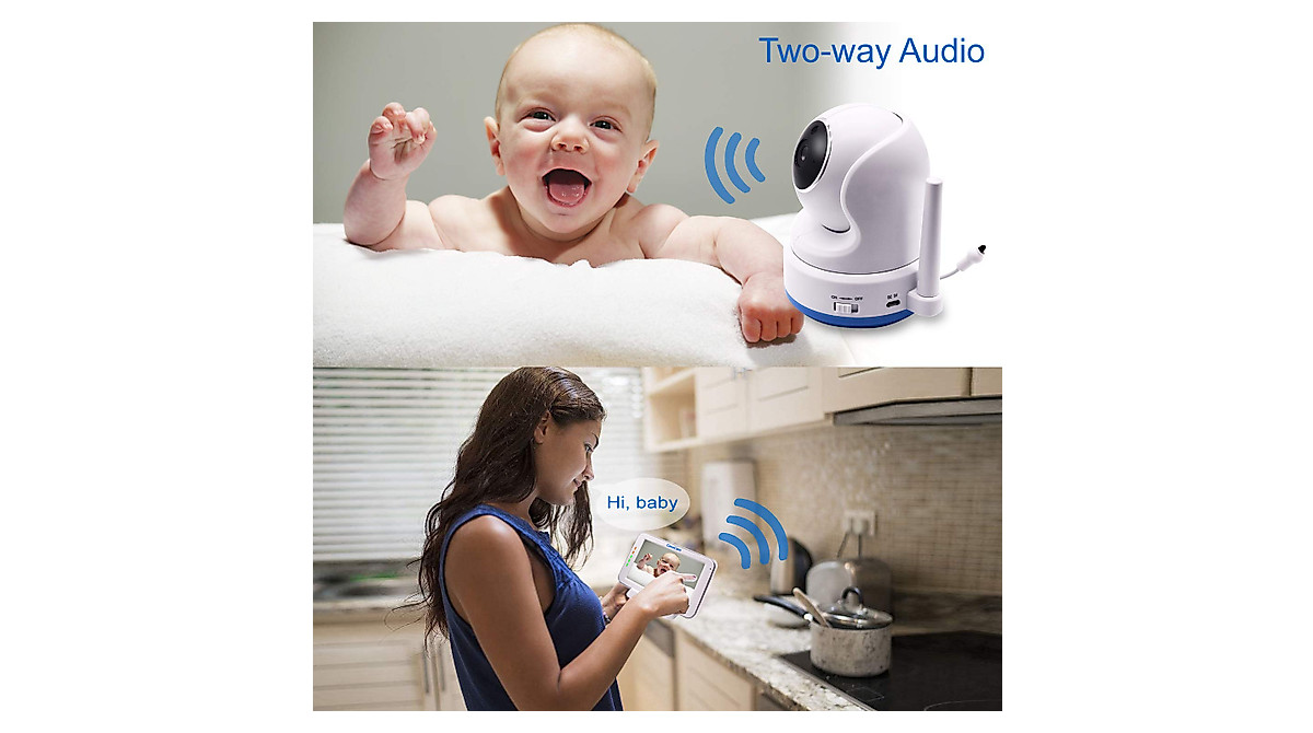 CasaCam BM200 Video Baby Monitor with 5-Inch Touchscreen