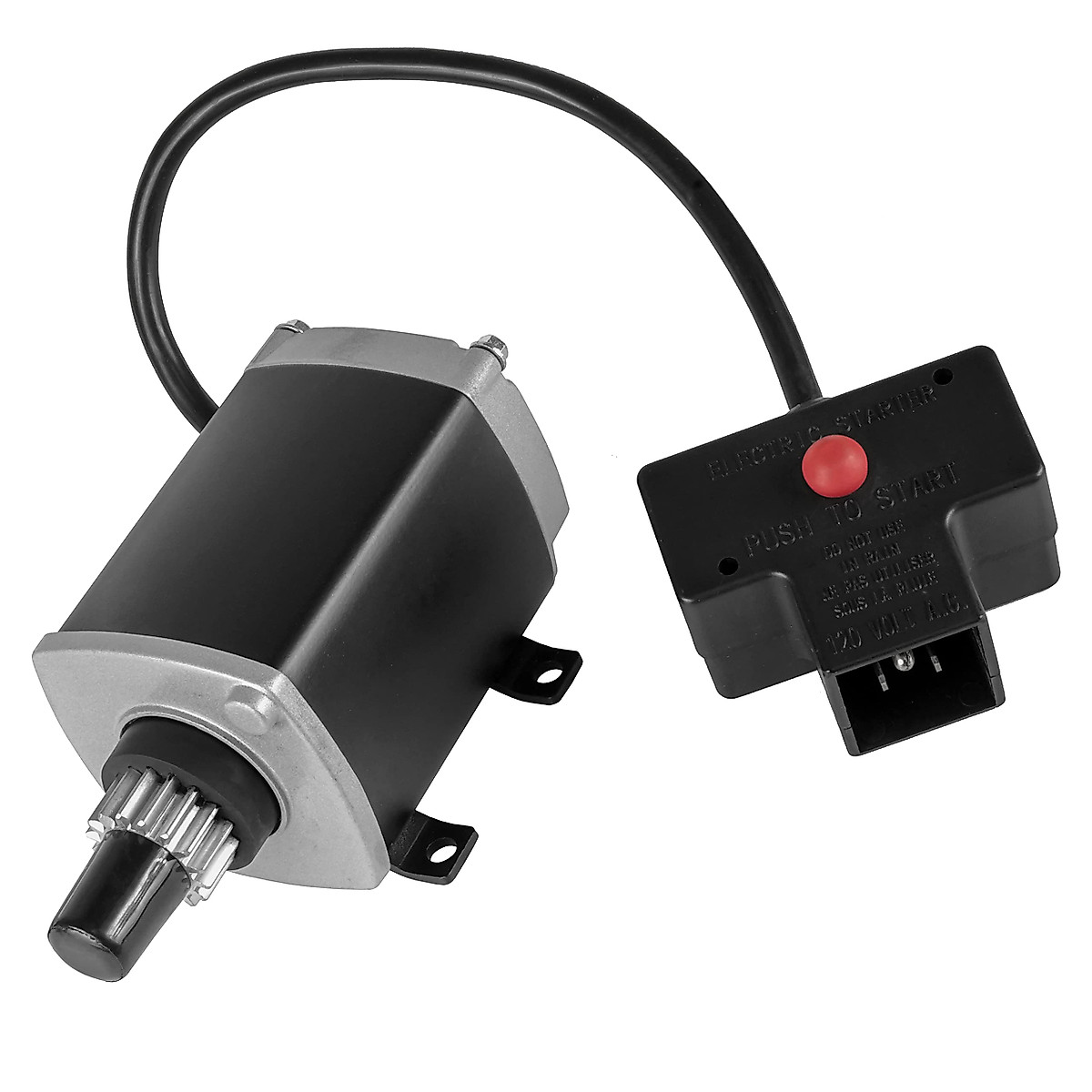 Caltric Compatible with Complete Push Button Starter Tecumseh Snow Blower Engine OH318SA-221828B