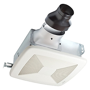 Broan-NuTone LP80 ENERGY STAR Certified LoProfile 4" Bath Ventilation Fan, 1.0 Sones, 80 CFM White Exhaust Fan