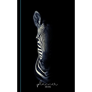 2023-2024 PLANNER: "ZEBRA" Weekly planner. September 2023 to August 2024. Weekly. Annual, monthly and weekly calendar. Timetable. 6 x 9 inches. 139 pages.
