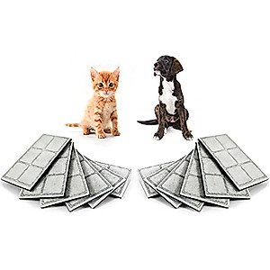 K&J 12-Pack of Drinkwell Platinum Compatible Premium Charcoal Water Filters