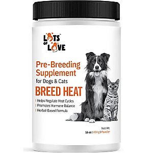 Breed Heat - Breeding & Reproductive Supplement for Dogs & Cats (Formerly Thomas Labs, Same Product) - 16 oz Powder