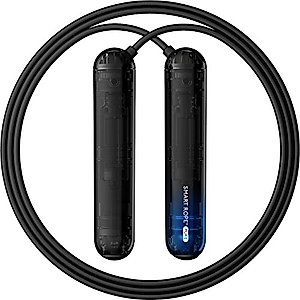 Tangram 05-62366 Smart Rope Pure (Bluetooth 4.0 Enabled Jump Rope, Jump Counter, Smart Phone Connected App, Smooth Ball Bearing Rotation)
