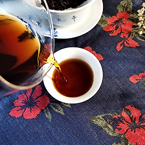 Cha Wu-[B] JinYaGongTing Ripe Pu erh Tea,12.5oz,YunNan Chinese Shu Pu'er Tea Cake