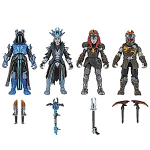 FORTNITE Micro Squad - Four 2.5-inch Articulated Figures with Harvesting Tools