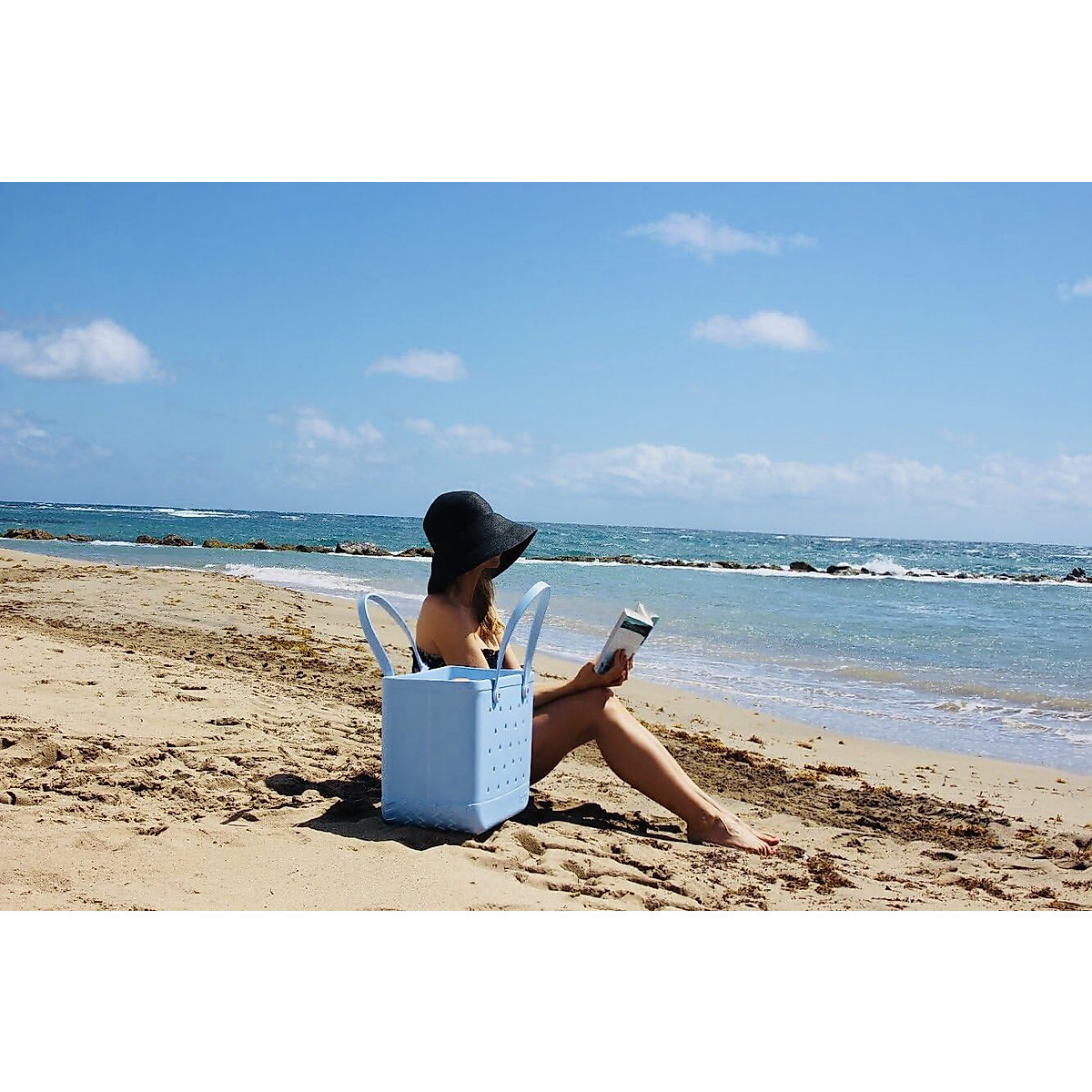 BOGG BAG Original Extra Large Tote Bag for Beach, Pool, Boat. Lightweight Waterproof Washable Durable All Purpose Tote Bag