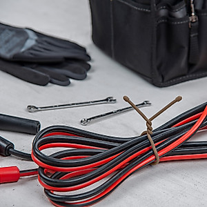 Nite Ize GT12-29-2R3 Original Gear Tie, 12", Coyote, 2 Pack, Made in The USA