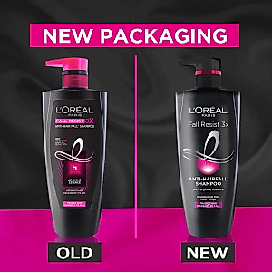 L'Oreal Paris Fall Repair 3x Anti-hair Fall Shampoo, 640ml