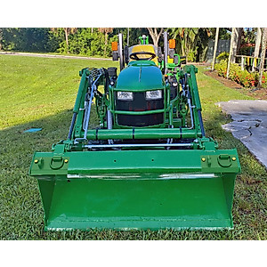 osemar Tractor Bucket Hooks Bolt On Grab Hooks and D Ring Compatible With John Deere 1025R 2032R 3320 2520 Compact Tractor