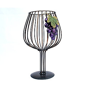 Big Wine Glass Cork Holder for Wine Lovers by Thirteen Chefs