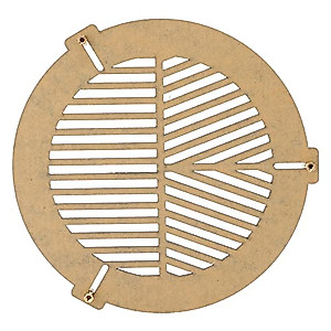 ASHATA Telescope Focusing Bahtinov Mask 120 to 160mm Acrylic Focus Mask Telescope Accessories for Astrophotography Astronomical