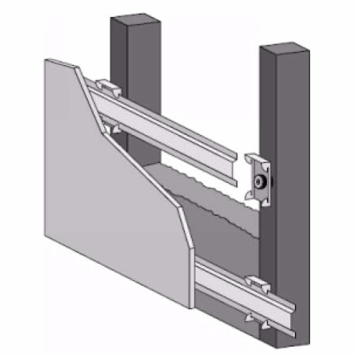 Genuine, RSIC-1, Resilient Sound Clip with Mounting Screws (10 Pack)