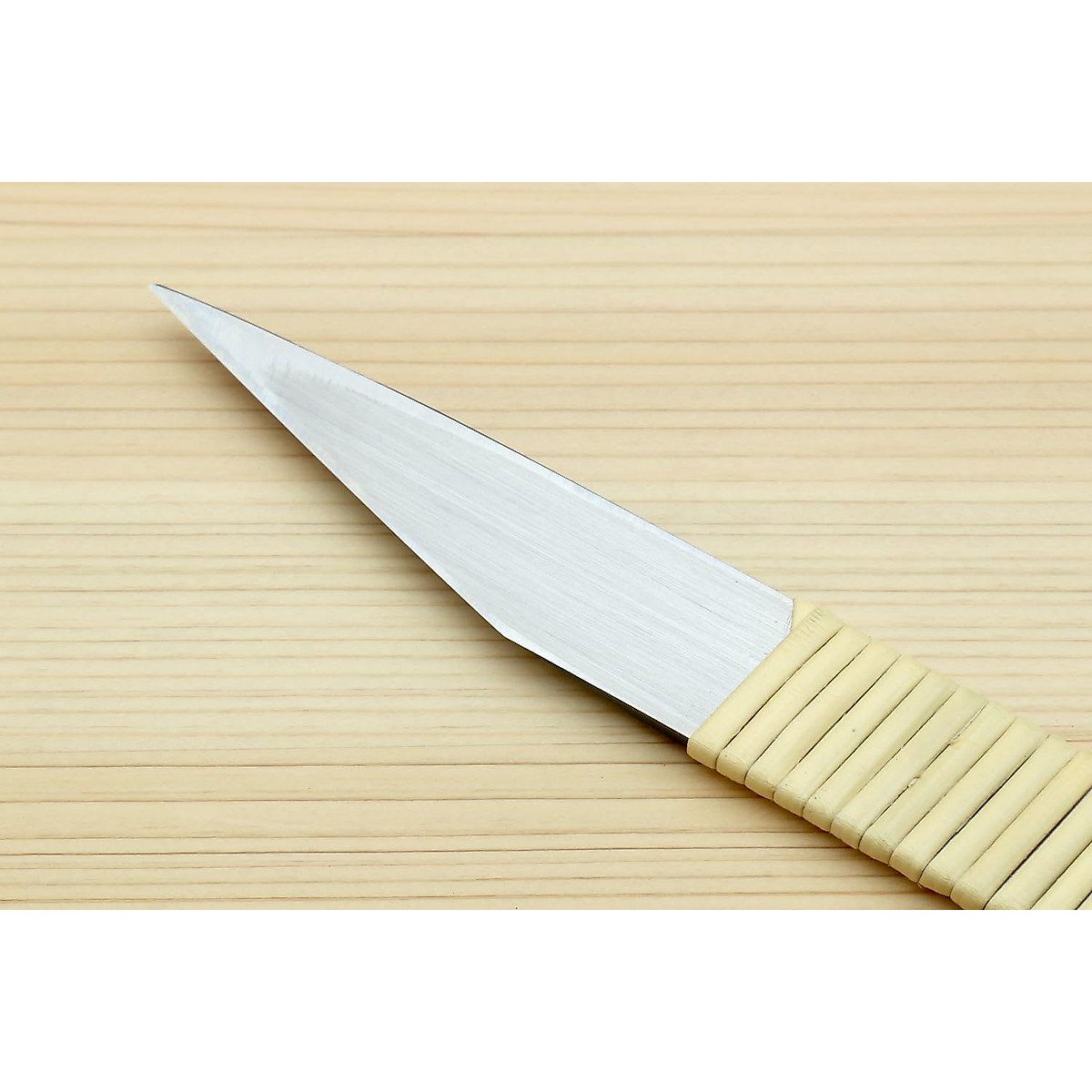 Yoshihiro High Carbon White Steel #1 Kiridashi Knife Made in Japan Chef Tools (Width:18mm)