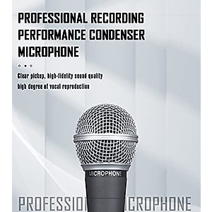 weymic Wm58 Classic Style Dynamic Vocal Instrument with Clean Sound, Metal Body Microphone (not with Cable)