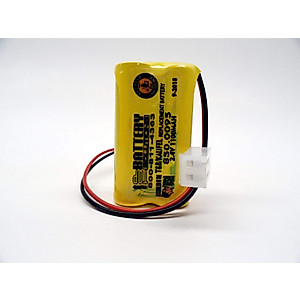 3pc T&B, KAUFEL 850.0095 Emergency Light Battery 2.4V 1.1Ah