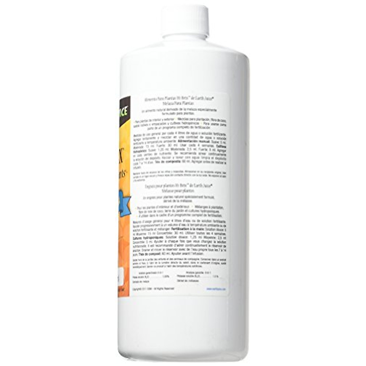 HydroOrganics HOF08304 Earth Juice Hi-Brix MFP, 1 Qt, 1 Quart